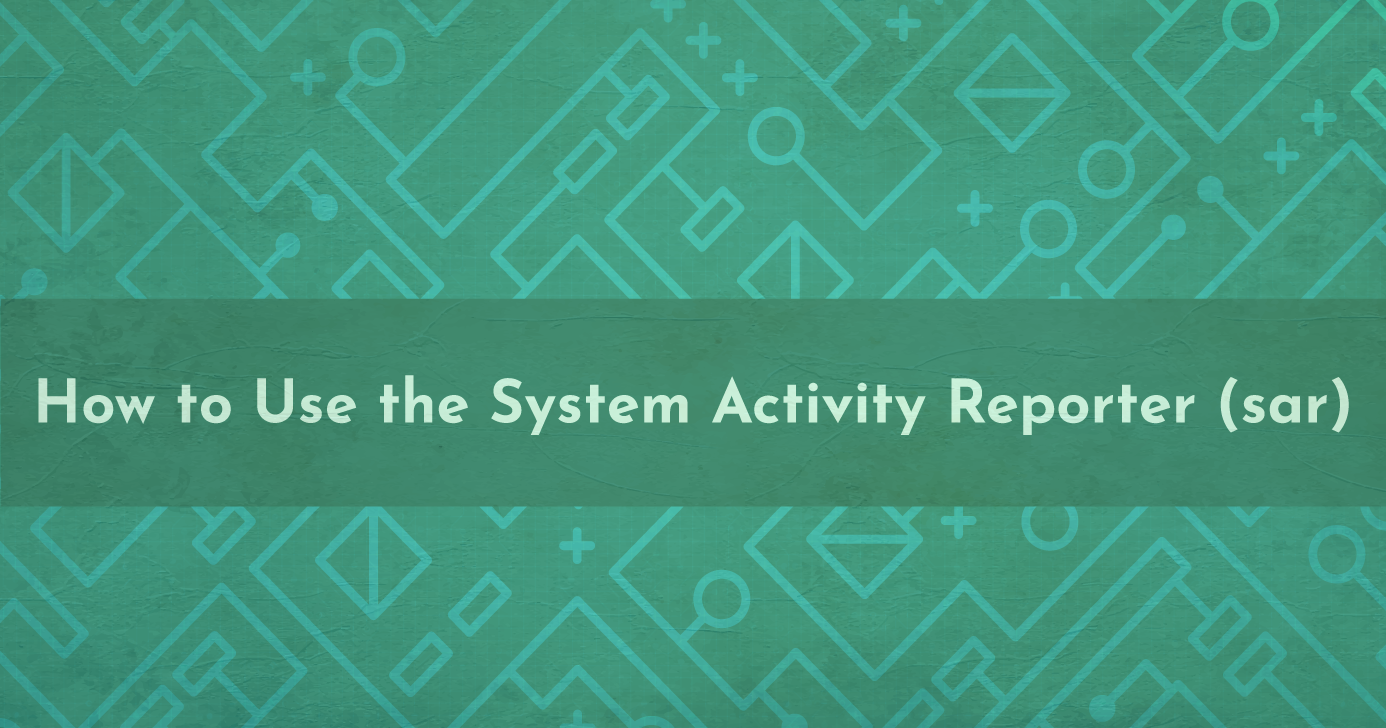 How to Use the System Activity Reporter (sar) | Linode Docs