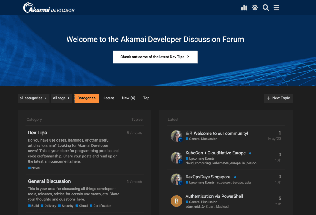 Developer Portal & Developer Tools and Resources | Akamai